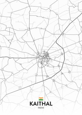 'Kaithal IN' Poster by IMR Designs | Displate