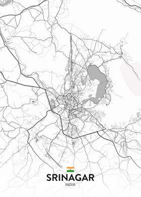 'Srinagar IN' Poster by IMR Designs | Displate