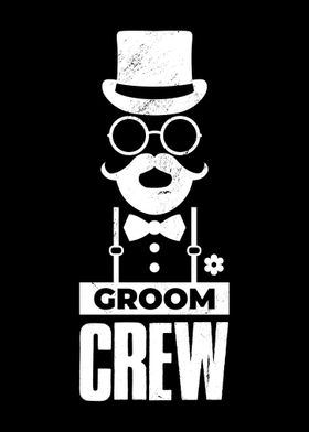 'Groom Crew' Poster by CatRobot | Displate