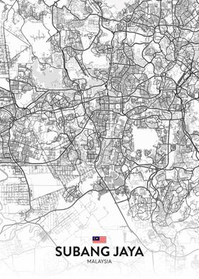 'Subang Jaya MY' Poster by IMR Designs | Displate