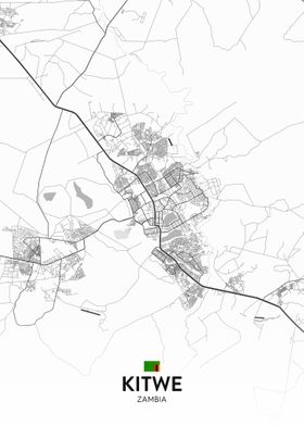 'Kitwe ZM' Poster by IMR Designs | Displate