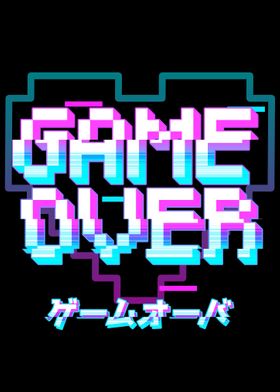 'Game Over Pastel Goth' Poster by AestheticAlex | Displate