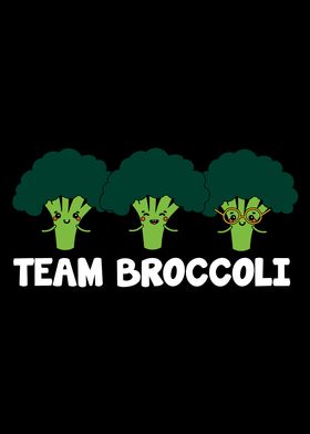 'Team Broccoli' Poster by Hexor | Displate