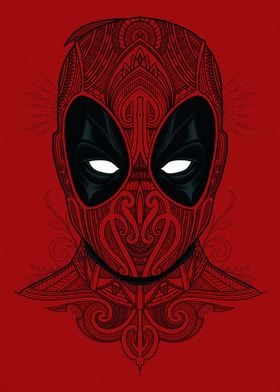 'Mandala Effect Deadpool' Poster by Marvel | Displate