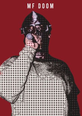 'mf doom' Poster by Bestselling Displate | Displate