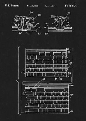 'Keyboard blueprints' Poster by Designersen | Displate