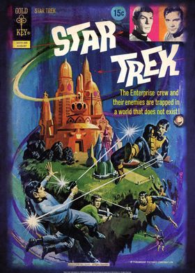 'The Enterprise Crew' Poster by Star Trek | Displate