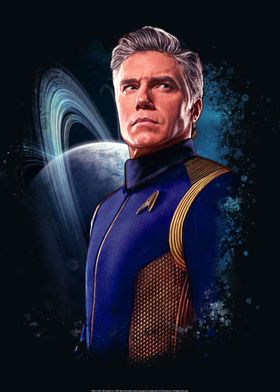 'Christopher Pike' Poster by Star Trek | Displate