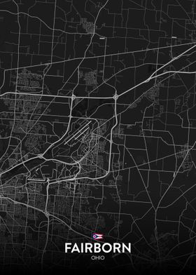 'Fairborn OH' Poster by IMR Designs | Displate