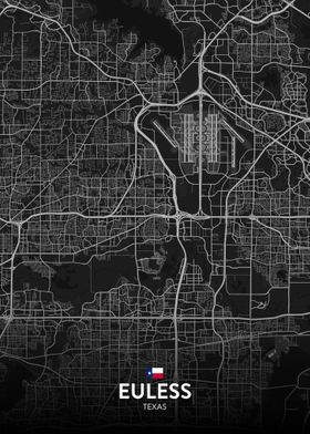 'Euless TX' Poster by IMR Designs | Displate