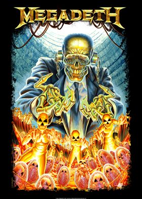 Megadeth Vic Rattlehead Wallpaper