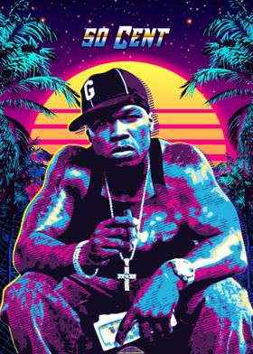 '50 cent' Poster by Bestselling Music Posters | Displate