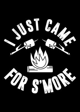 'Camping Smores Smore' Poster by CrazySquirrel | Displate