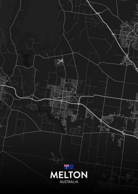 'Melton AU' Poster by IMR Designs | Displate