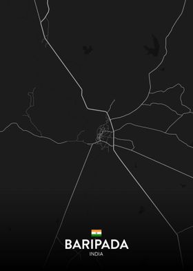 'Baripada IN' Poster by IMR Designs | Displate