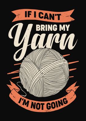 'Yarn Knitting Design' Poster by Marcel Doll | Displate