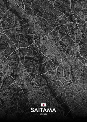 'Saitama JP' Poster by IMR Designs | Displate