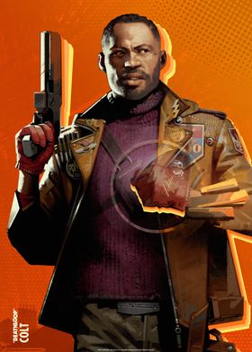 'Deathloop Colt' Poster by Deathloop | Displate