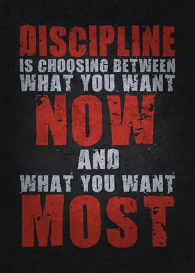 'Discipline' Poster by CHAN | Displate