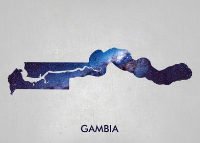 'GAMBIA ' Poster by Atomic Chinook | Displate