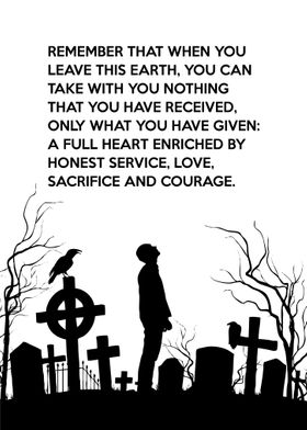 'Death Motivation Augustine' Poster by ABConcepts | Displate