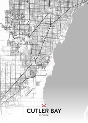 'Cutler Bay FL' Poster by IMR Designs | Displate