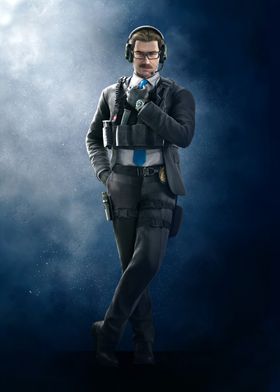 'Warden' Poster by Rainbow Six Siege | Displate