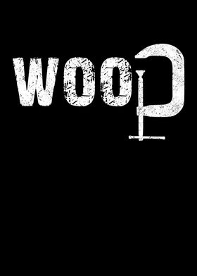 'Wood woodwork word for' Poster by Lukes Pixel Studio | Displate