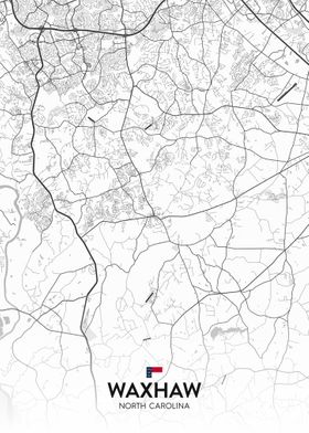 'Waxhaw NC' Poster by IMR Designs | Displate