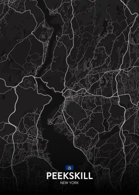 'Peekskill NY' Poster by IMR Designs | Displate