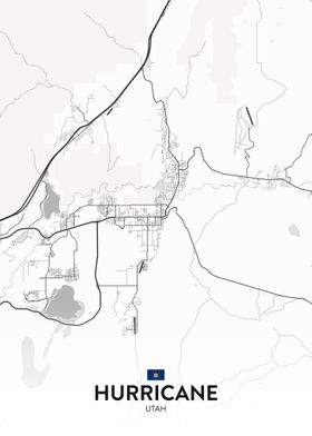 'Hurricane UT' Poster by IMR Designs | Displate