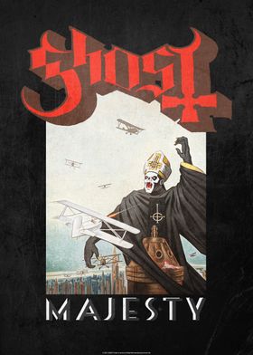 'Majesty' Poster by Ghost | Displate