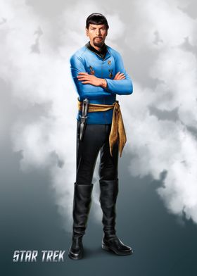 'Spock Mirror Universe' Poster by Star Trek | Displate