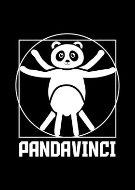 'Da Vinci Panda' Poster by Sebastian Wünsche | Displate