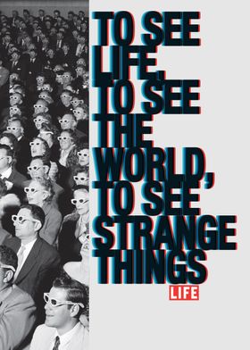 'To see' Poster by Life Magazine | Displate