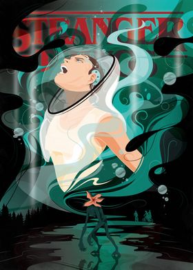 'Eleven Art' Poster by Stranger Things Series | Displate