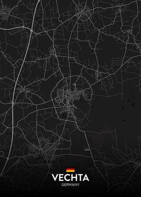 'Vechta DE' Poster by IMR Designs | Displate