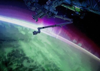 'Space 01' Poster by Azlan Xavier | Displate