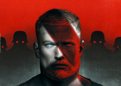 'BJ Blazkowicz' Poster by Wolfenstein | Displate