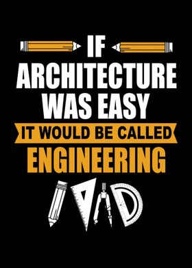 'Funny Architect' Poster by FunnyGifts | Displate