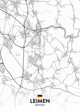 'Leimen DE' Poster by IMR Designs | Displate