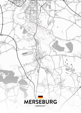 'Merseburg DE' Poster by IMR Designs | Displate