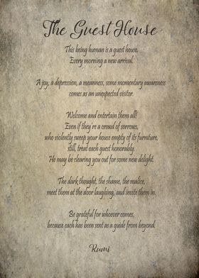 'The Guest House' Poster by XandYart | Displate