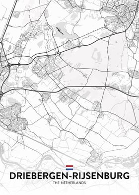 'Driebergen Rijsenburg NL' Poster by IMR Designs | Displate