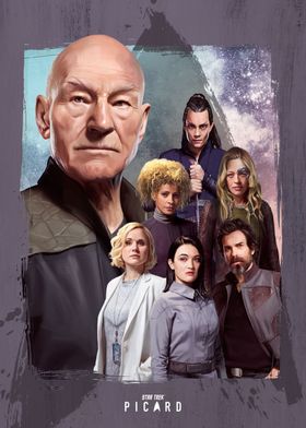 'The Crew' Poster by Star Trek | Displate