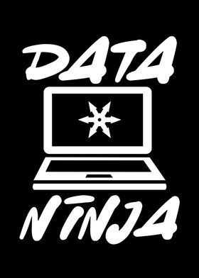 'Data ninja star' Poster by BeMi | Displate