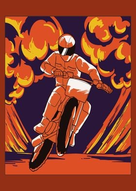 'Orange Ramp Poster Design ' Poster by Bombdesign | Displate