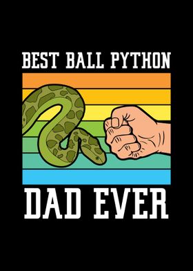 'Ball python' Poster by Sebastian Wünsche | Displate