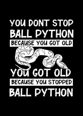 'Ball python' Poster by Sebastian Wünsche | Displate