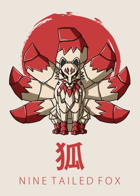 'Cyborg Kitsune' Poster by AestheticAlex | Displate